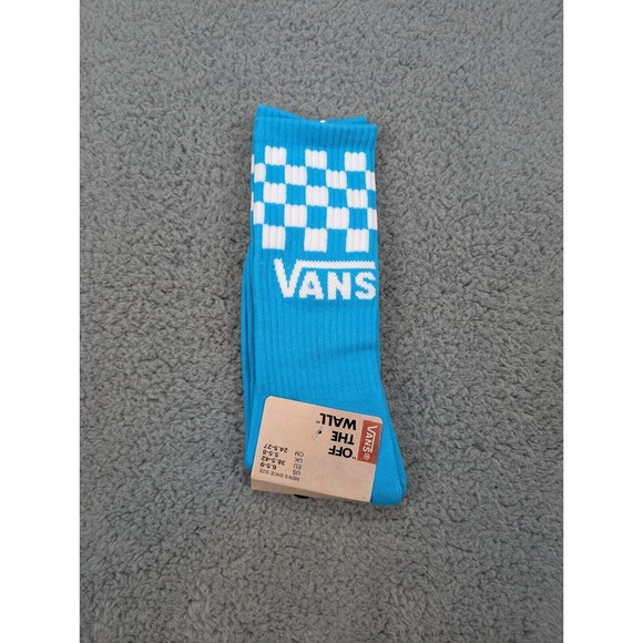 Vans | Underwear & Socks | Vans Crew Socks Mens Womens 659 Blue White ...